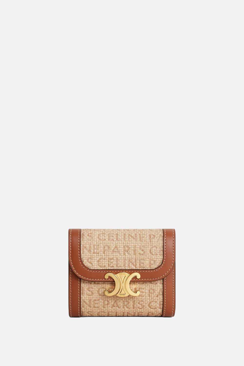 Celine – Triomphe Small Flap Wallet (19148) | Exclusive Designer ...